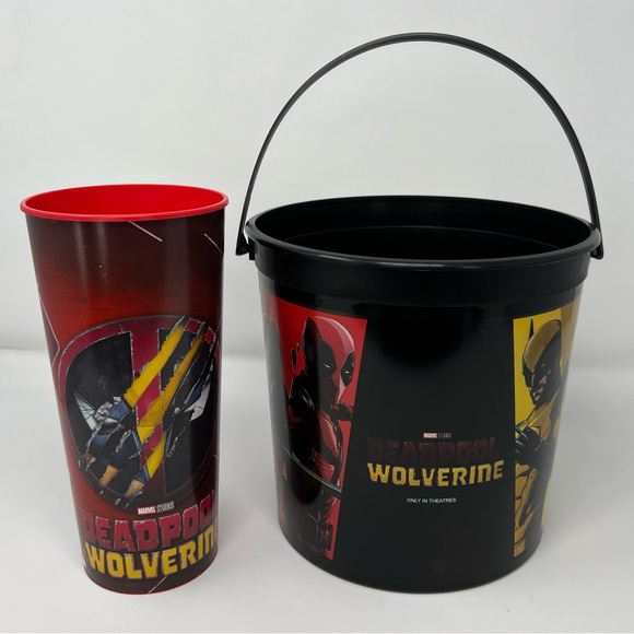 Marvel | Dining | Deadpool And Wolverine Movie Popcorn Bucket Cmx ...